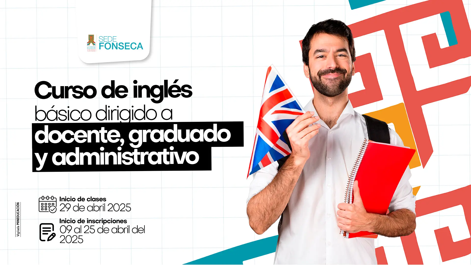 Curso de inglés básico dirigido a docentes, administrativos y graduados